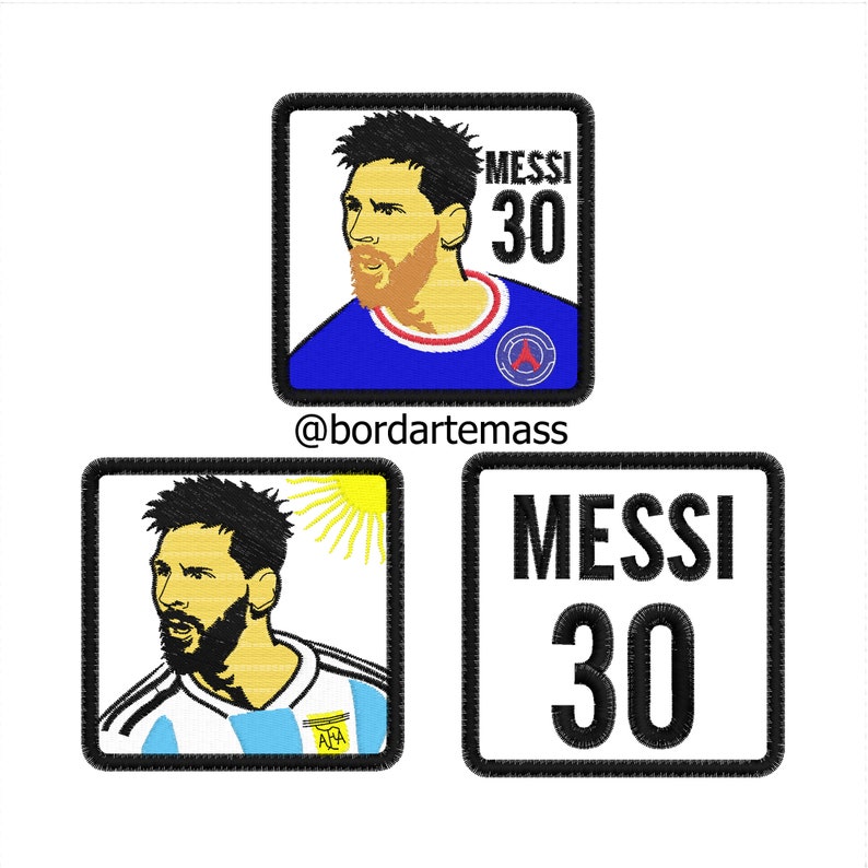 Lionel Messi Argentina PSG Paris Saint Germain Patch - Etsy