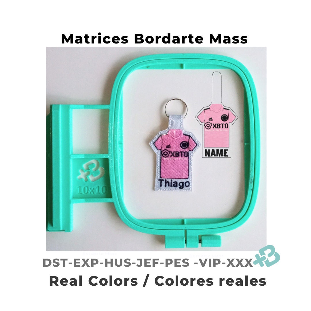 Inter Miami Keychain Football Soccer T-shirt Messi Sports - Etsy