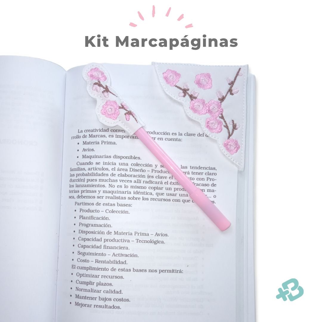 Corner Bookmark Design Matrix Cheery Blossom - Etsy