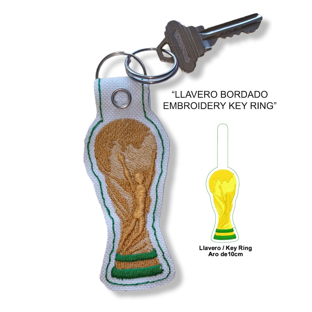 FIFA World Cup Trophy KEY RING Soccer World Cup Keychain World Cup ...