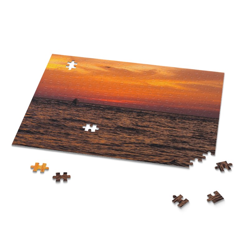 Fire Puzzle 120, 252, 500-piece Puzzle With Vibrant Sublimated Print ...
