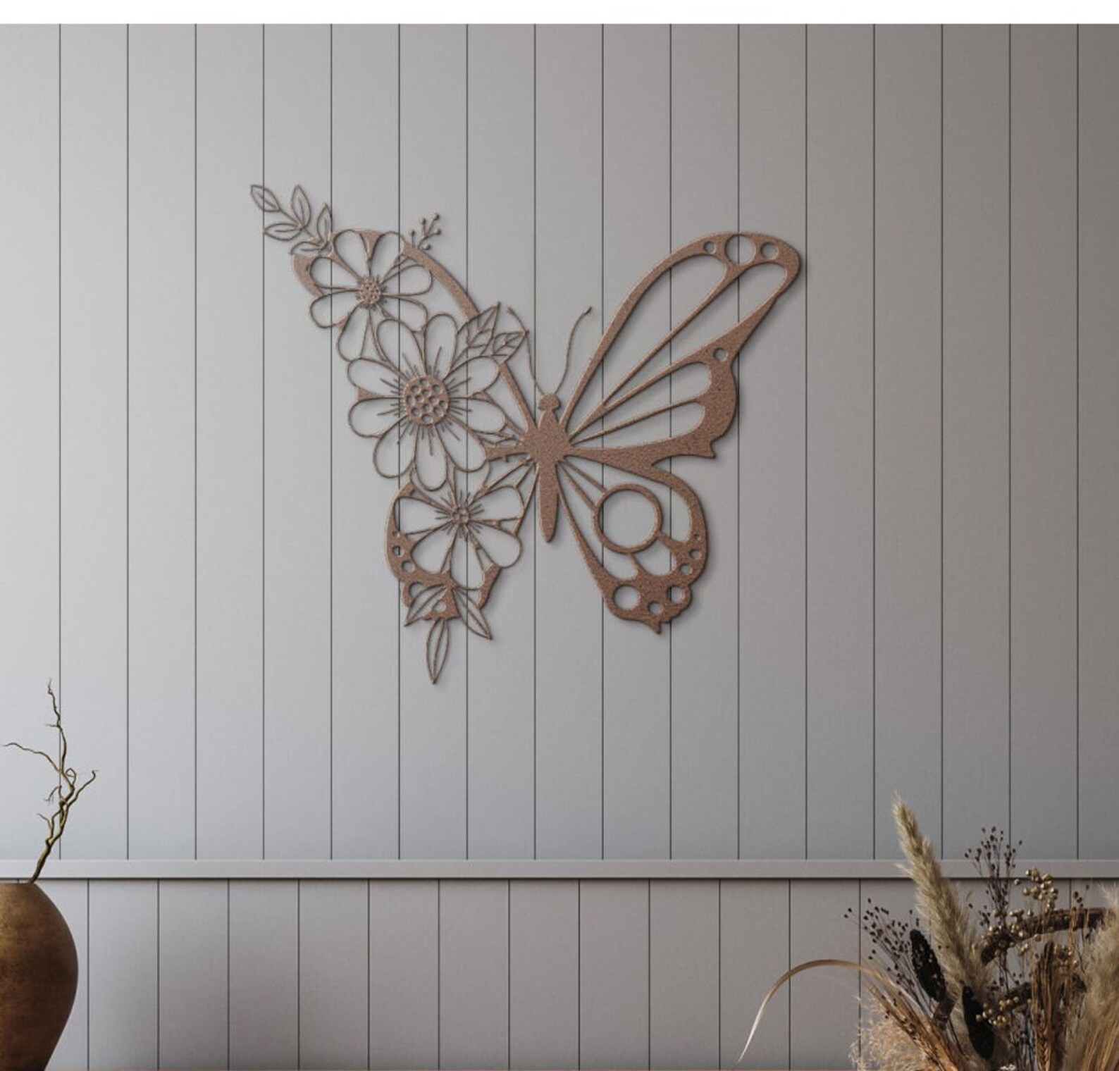 Spring Butterfly Metal Wall Art Home Decor - Etsy