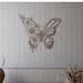 Spring Butterfly Metal Wall Art Home Decor - Etsy