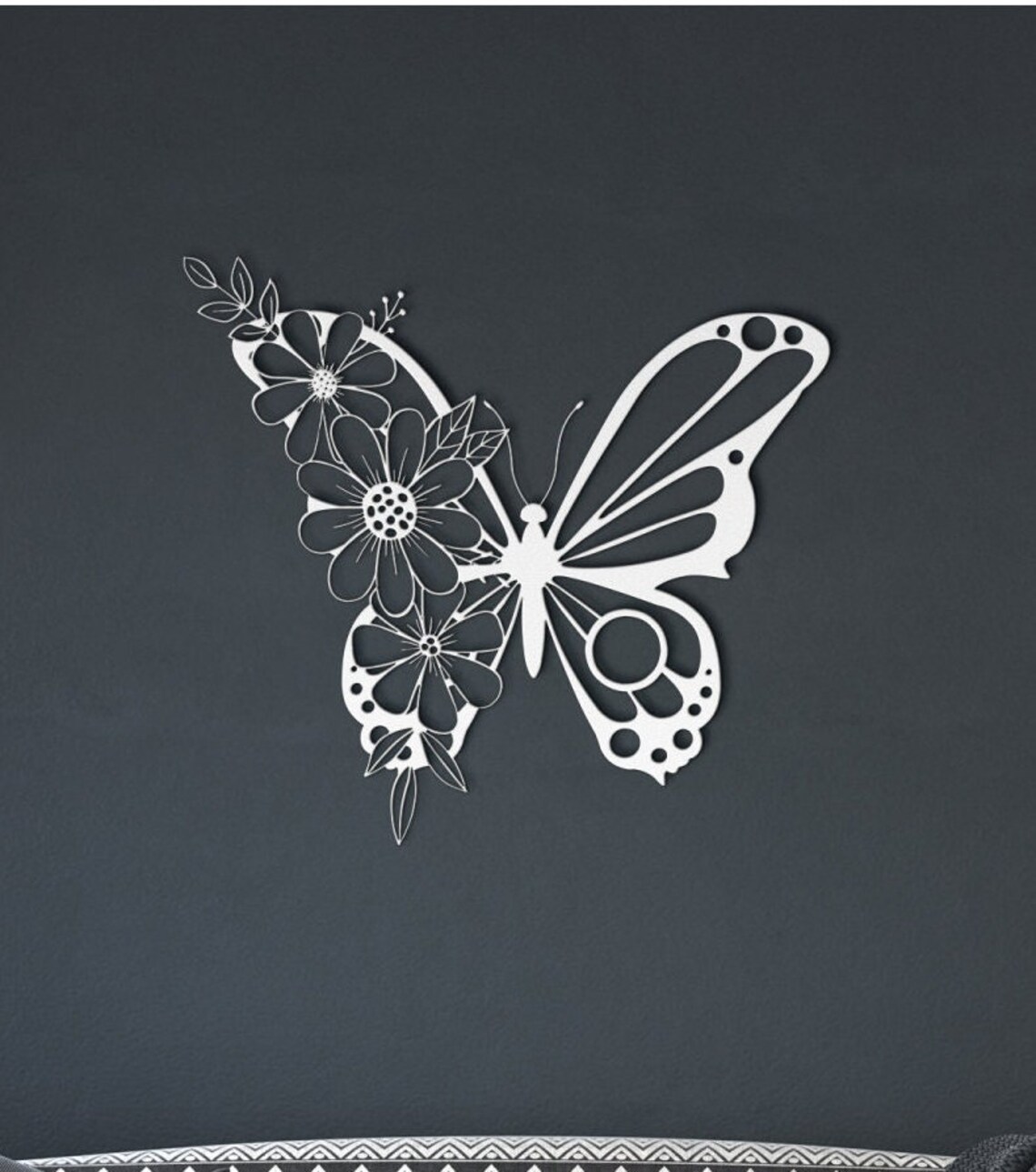 Spring Butterfly Metal Wall Art Home Decor - Etsy