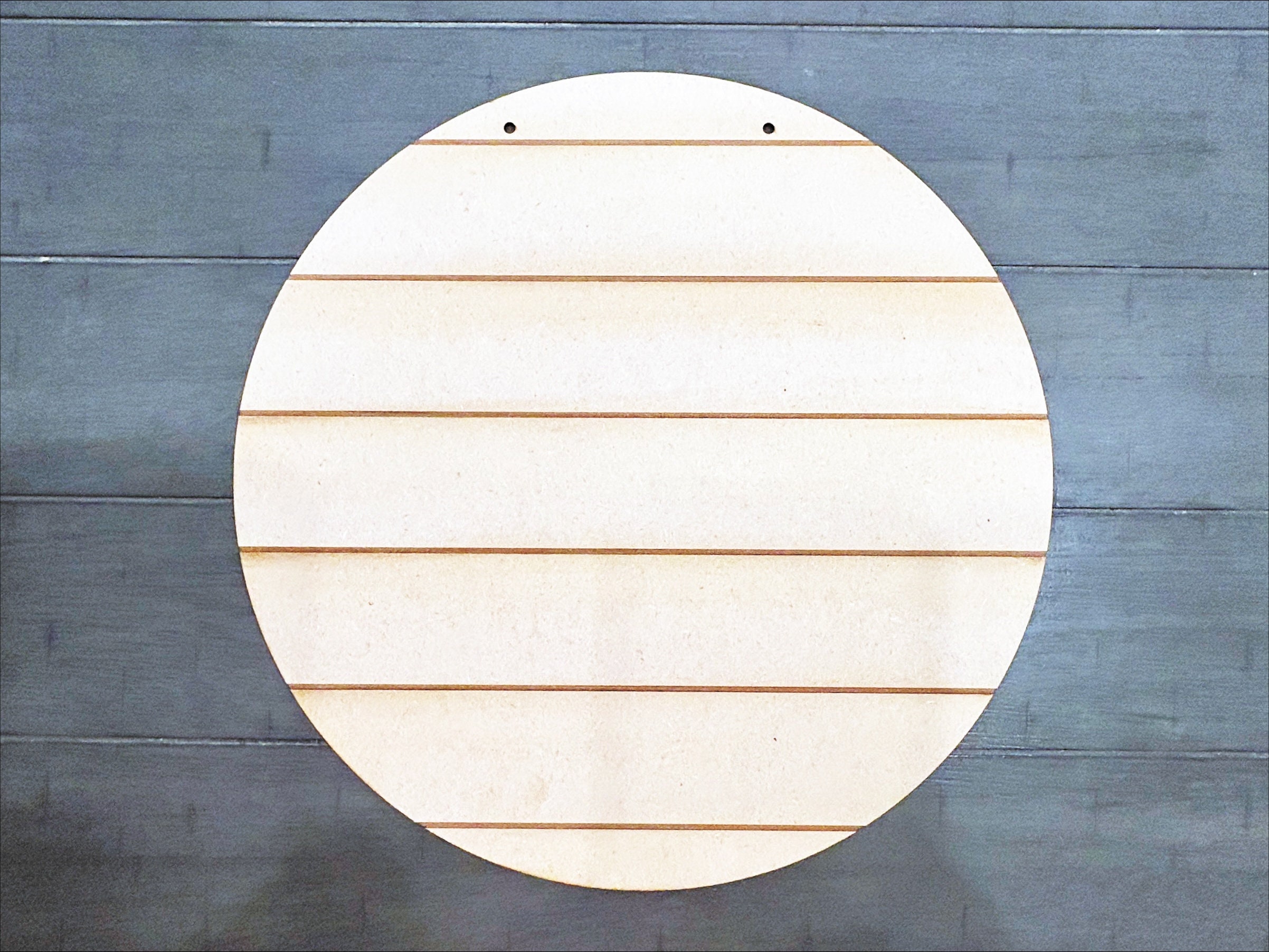 Welcome Spring Door Hanger Round Laser Wood Cutout DIY Craft Kit - Etsy