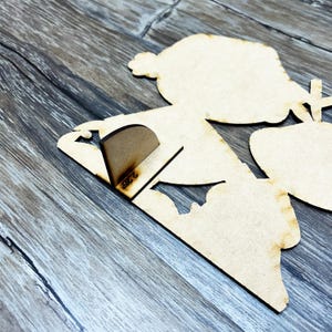 Elf & Reindeer Christmas Shelf Sitter Wood Cutout DIY Craft Kit - Etsy