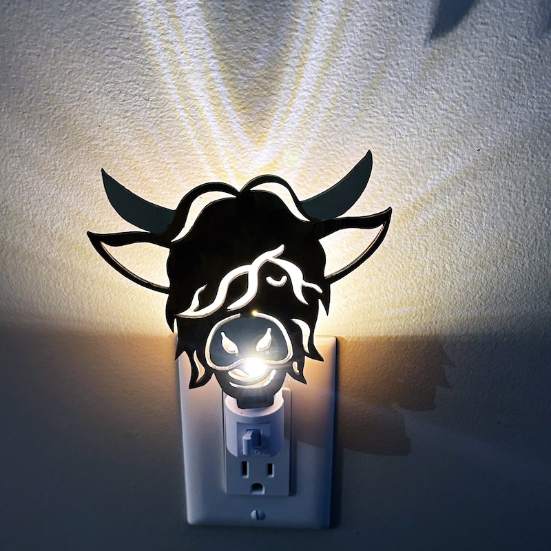 Cow Night Light - Etsy