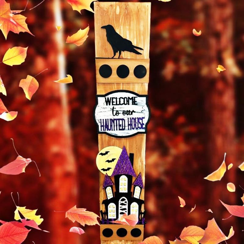 Halloween Porch Leaners - Etsy