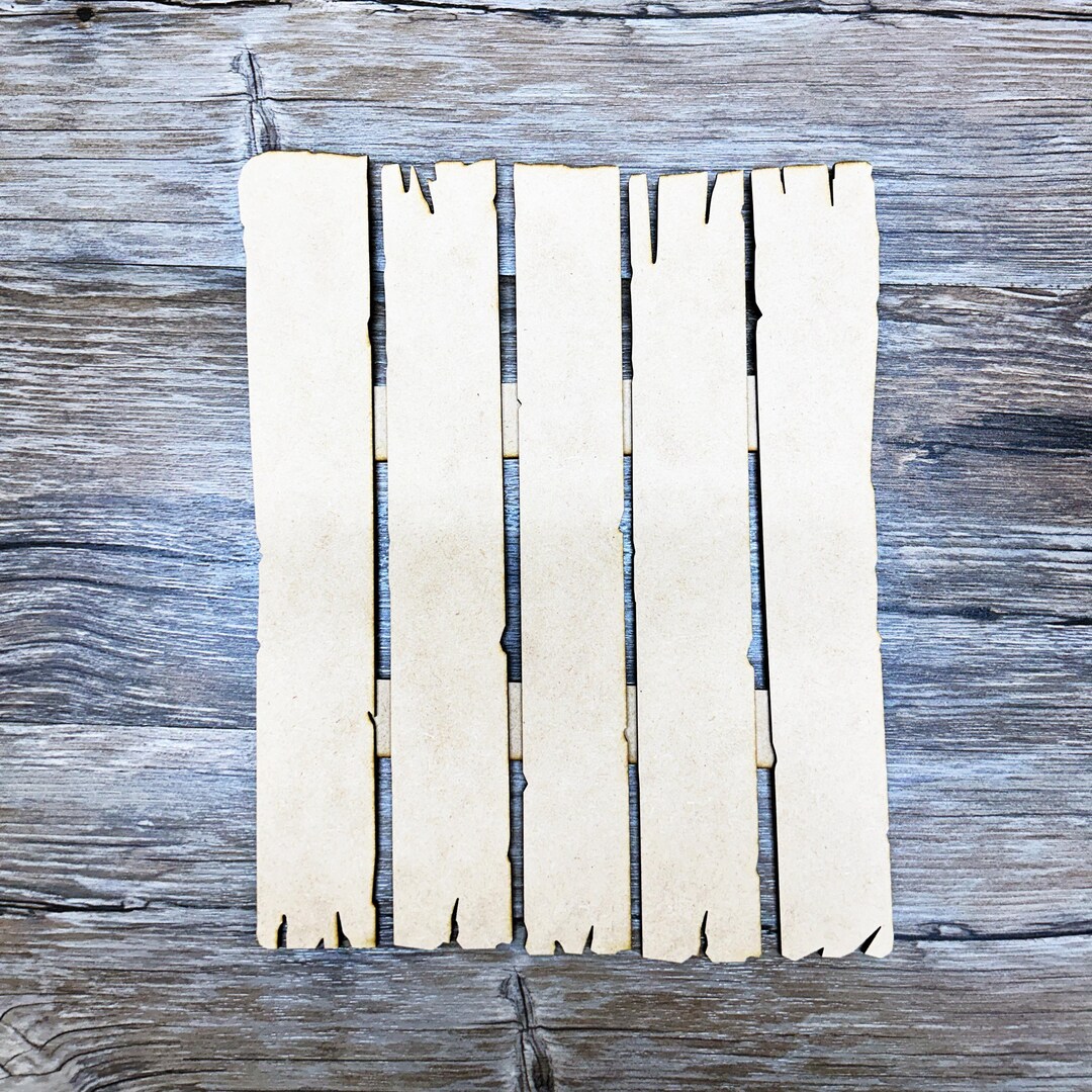 Rustic Wood Slat Sign Blanks | Jagged Edge DIY Craft Boards ...