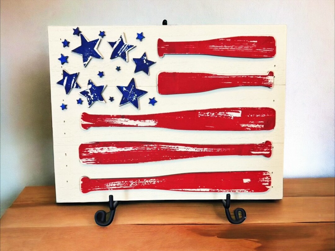 Star Spangled Batter - Chalk Couture - Wood Cutout - DIY Craft - Etsy