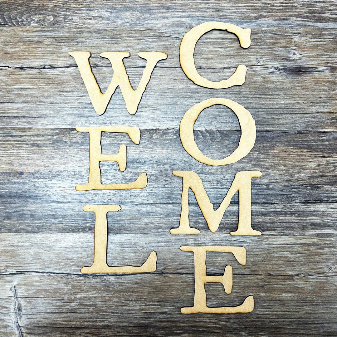 Welcome to Our Burrow | March 2025 | Chalk Couture | Wood Cutout | DIY ...