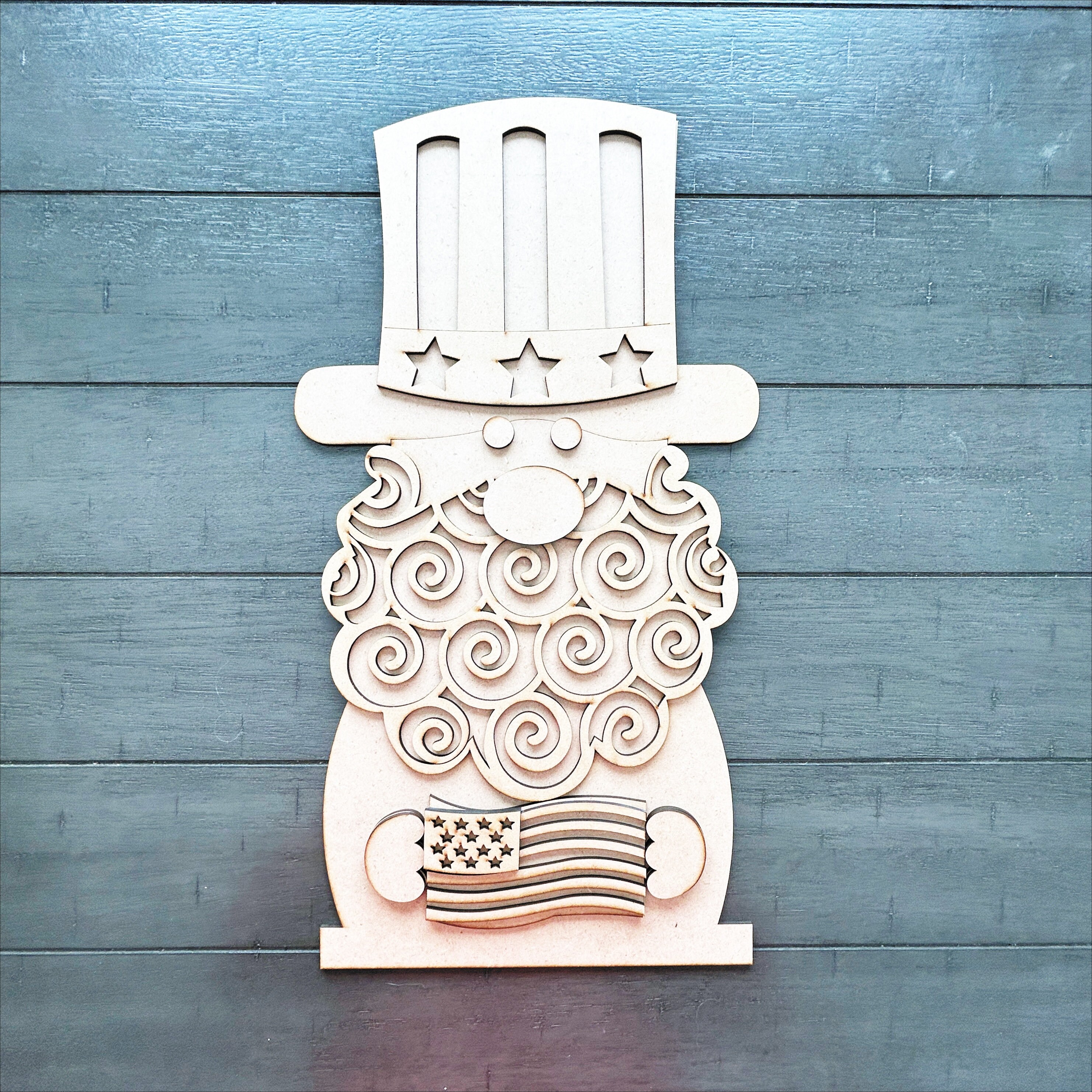 Porch Leaner Happy 4th of July Add-on Kit Interchangeable Welcome Sign ...