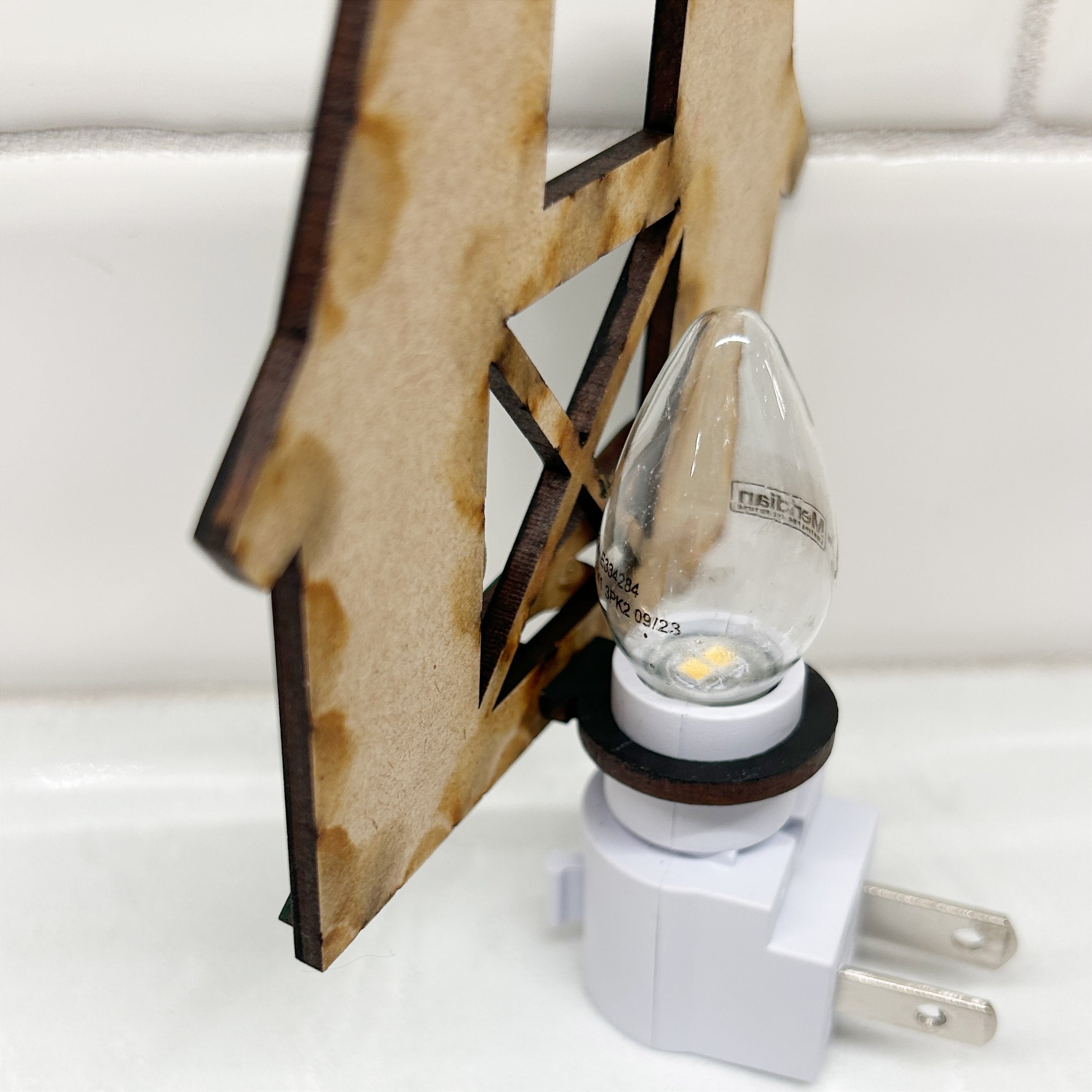 Farm Barn Night Light Cover Wood Cutout DIY Craft - Etsy