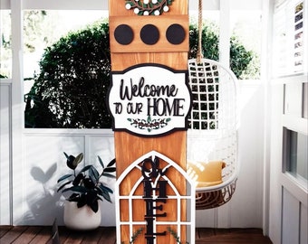 Porch Leaner Welcome Spring Highland Cow Add-on Kit Interchangeable ...