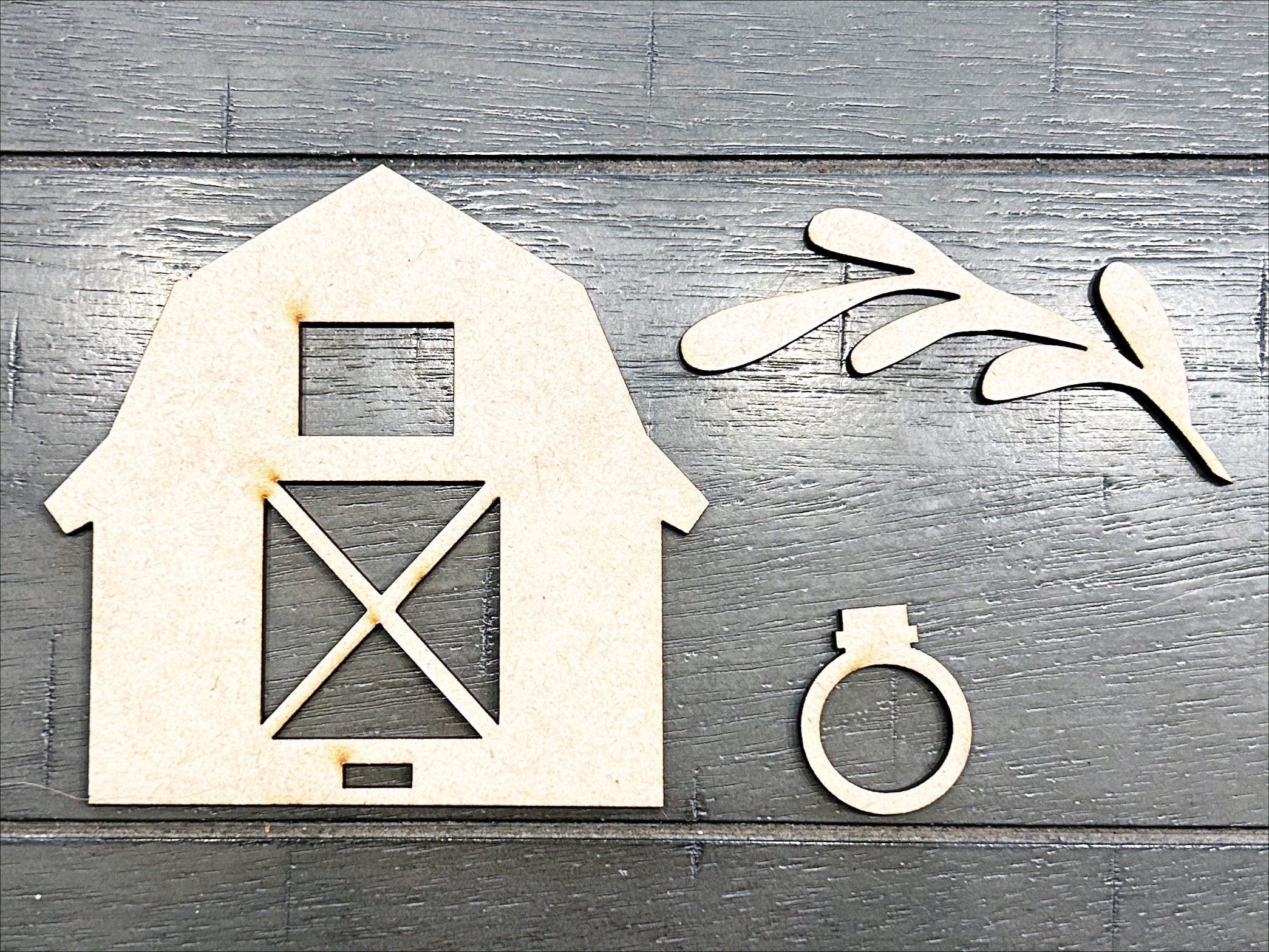 Farm Barn Night Light Cover Wood Cutout DIY Craft - Etsy