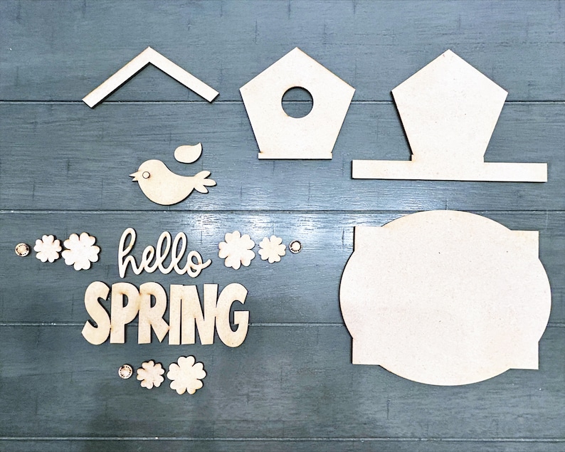 Hello Spring Porch Leaner Add-on | DIY Spring Flower Rainboots ...