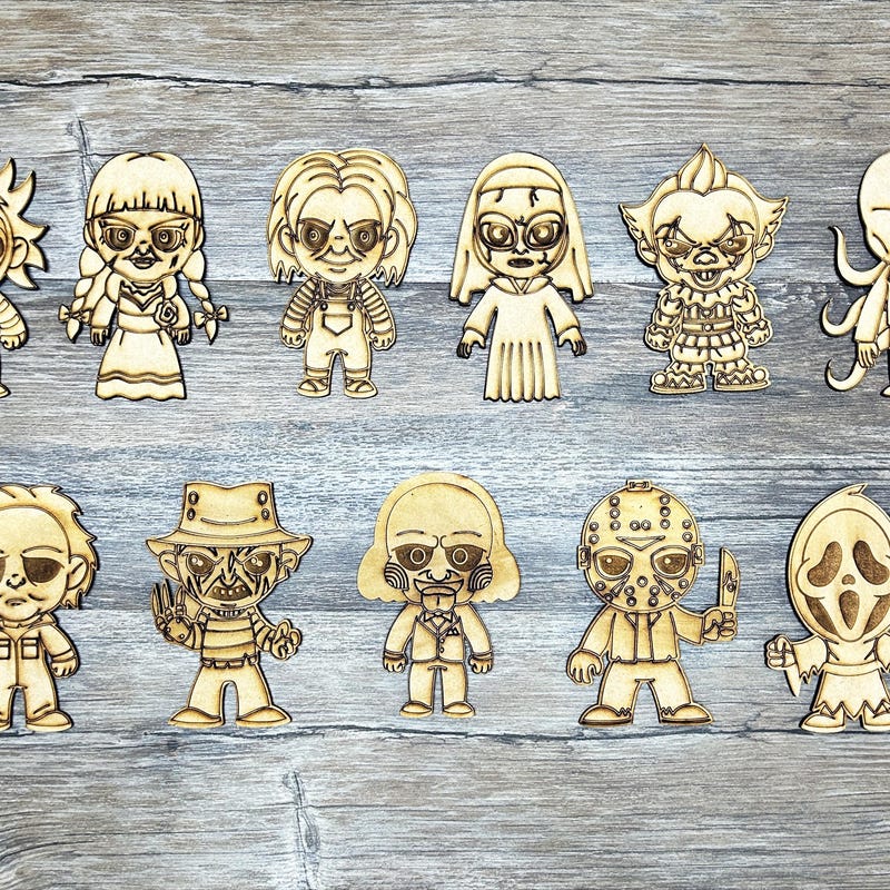 Scary Cutouts - Etsy