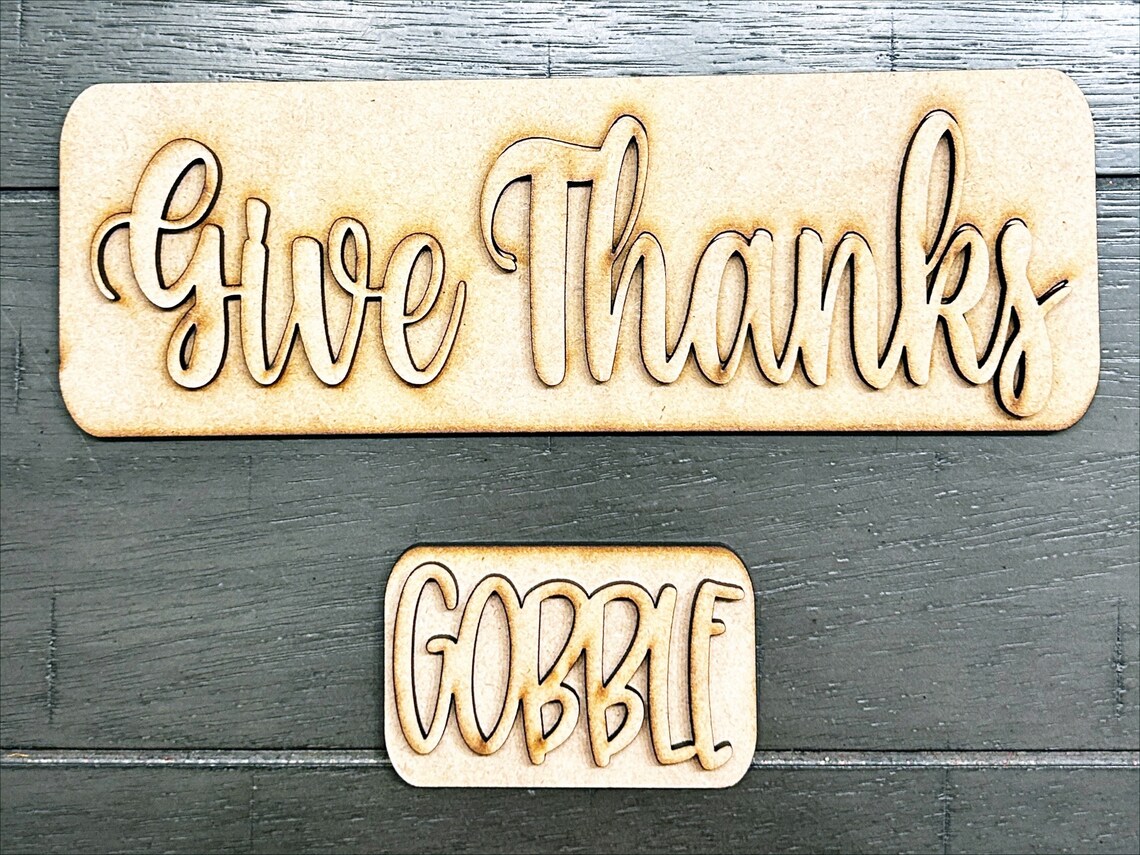 Thanksgiving Turkey Add-on | Fall Harvest Insert for Truck, Breadboard ...