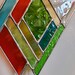 Large Stained Glass Triangle Suncatcher - Etsy