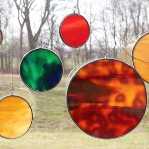 Stained Glass Solar System - Etsy