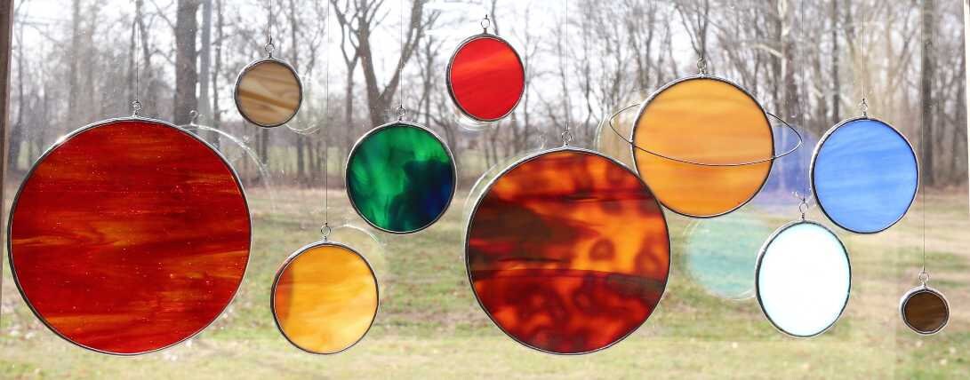 Stained Glass Solar System - Etsy