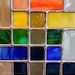Stained Glass Rainbow Bevel Panel - Etsy