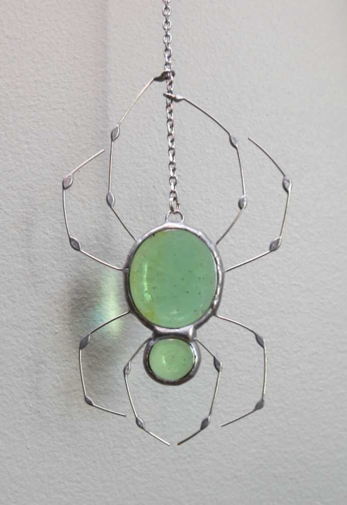 Stained Glass Spider & Web - Etsy