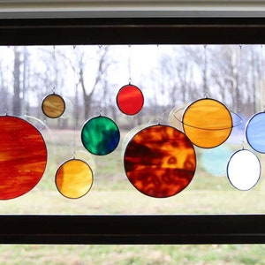 Stained Glass Solar System - Etsy