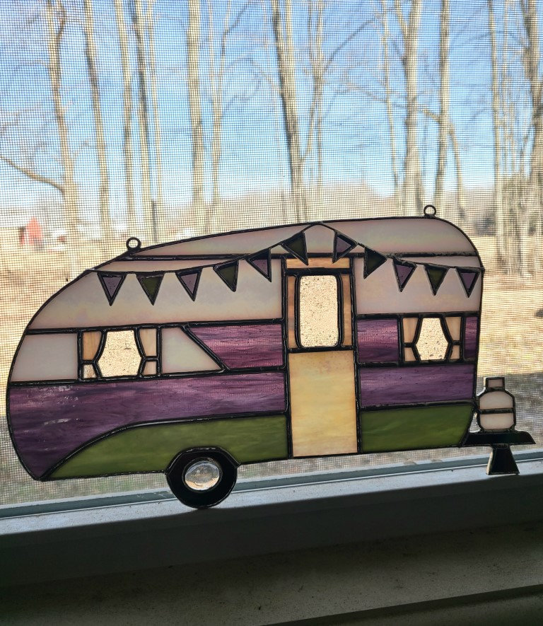 Stained Glass Camper - Etsy