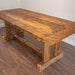 Reclaimed Horse Stable Dining Table - Etsy
