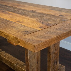 Reclaimed Horse Stable Dining Table - Etsy