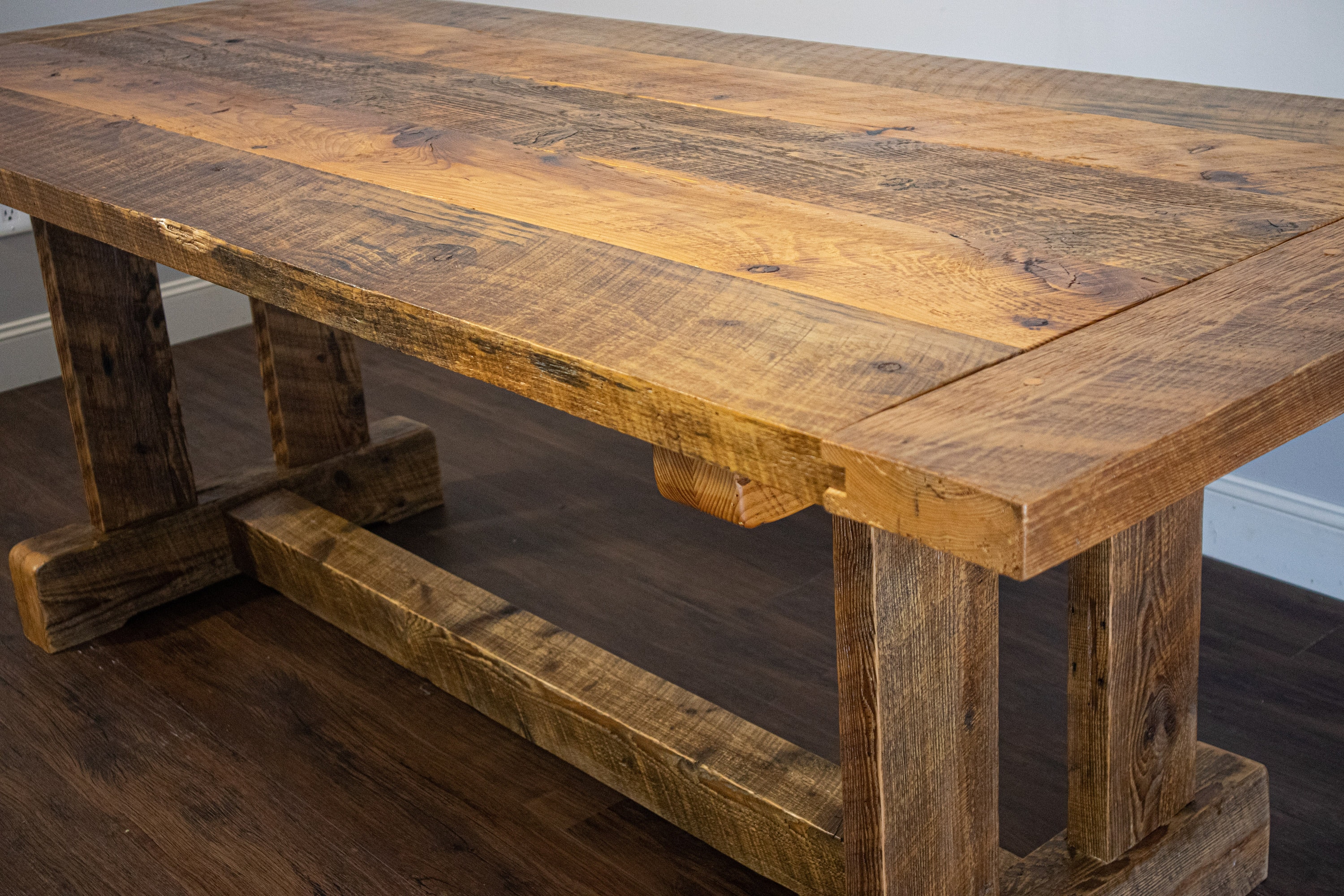 Reclaimed Horse Stable Dining Table - Etsy