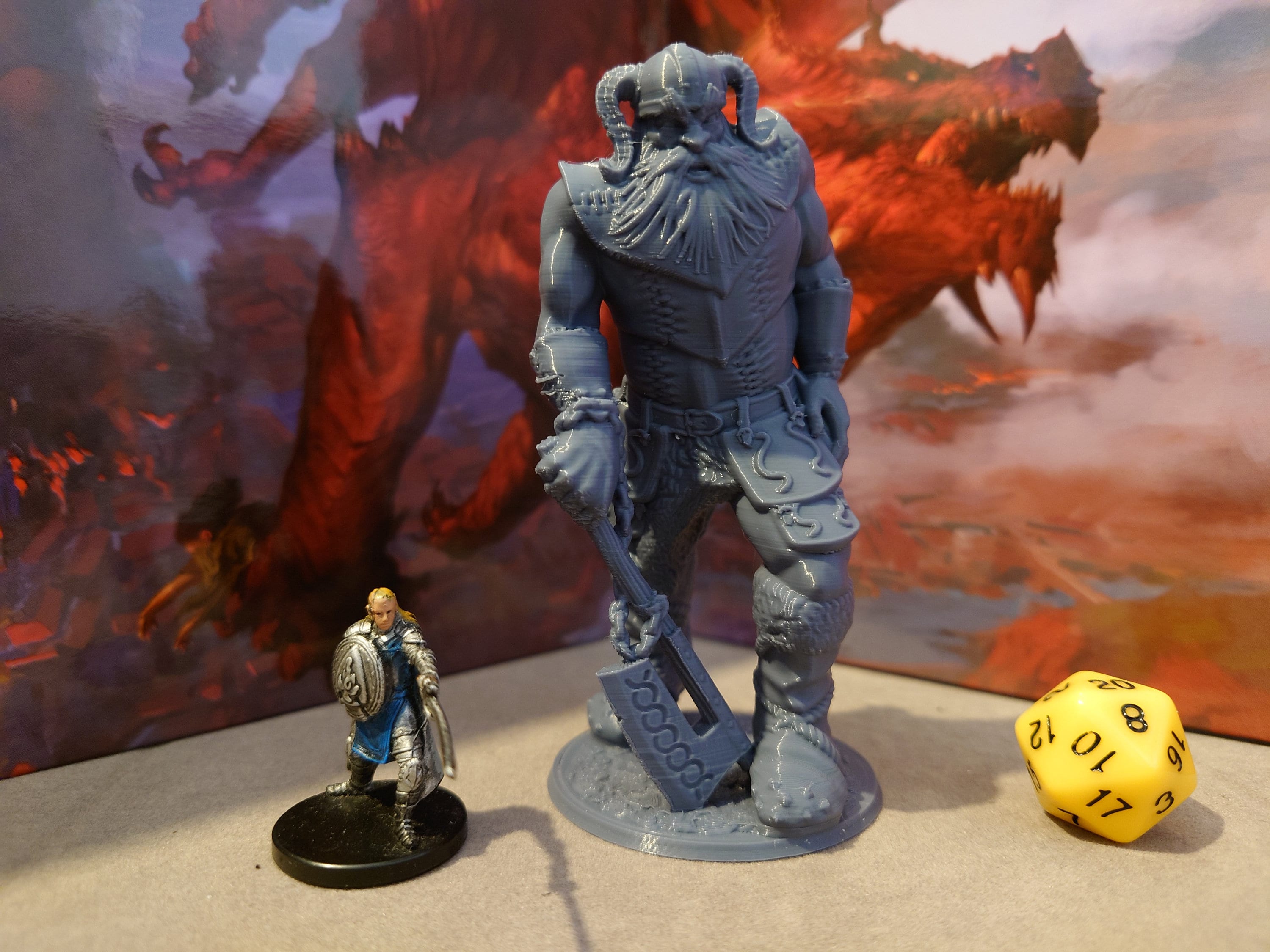 Frost Giant - Miniature for Dungeons and Dragons, D&D, Fantasy Gaming ...