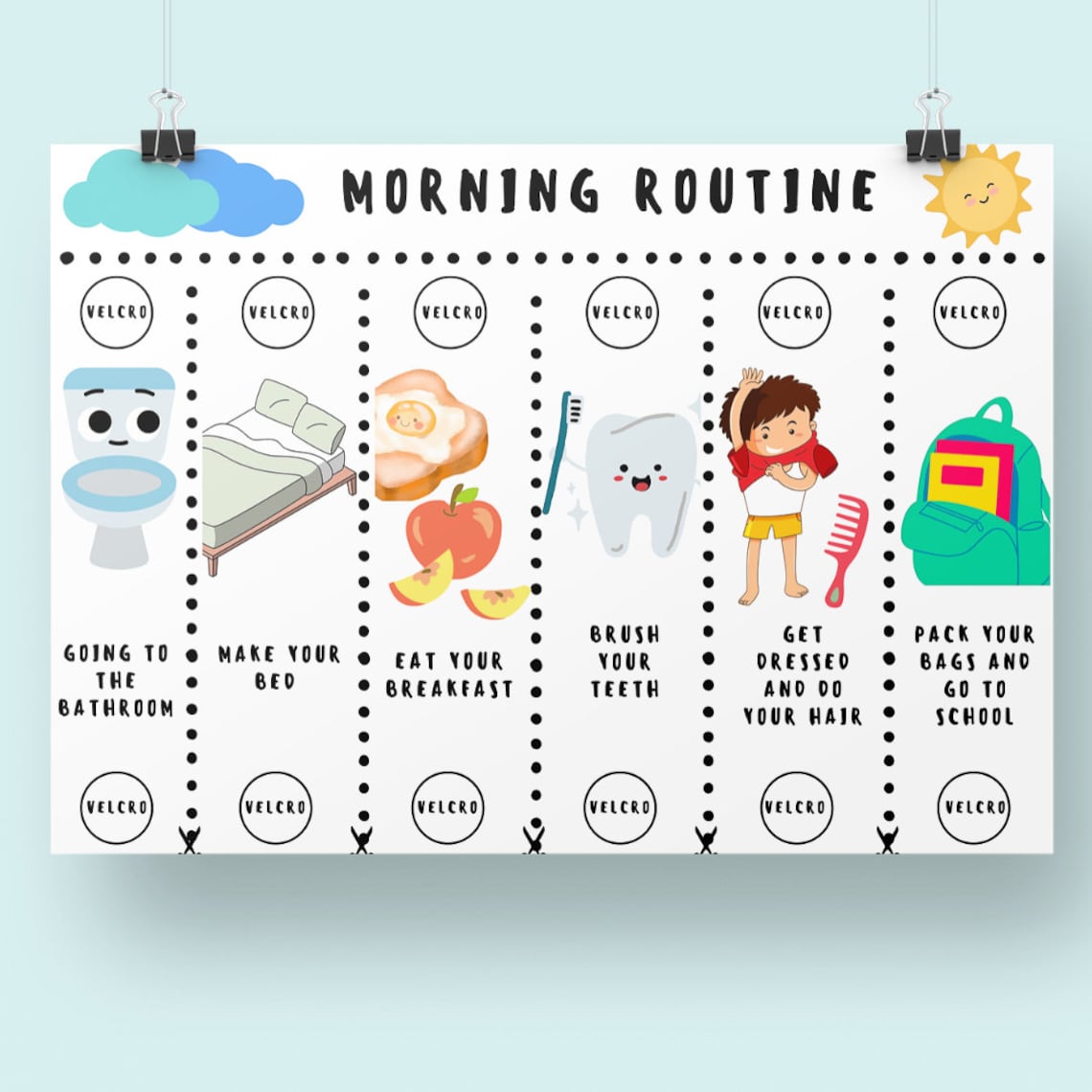 Boy Toddler Routine, Morning Routine Chart, Visual Schedule, Checklist ...