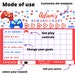 EDITABLE Video Game Reward Chart, Chore Chart, Behavior Chart, Boys ...