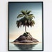 Digital Download Palm Tree 3 Printable Art Digital Prints Wall Art Art ...
