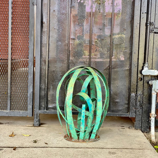 Metal Cactus Sculpture - Etsy