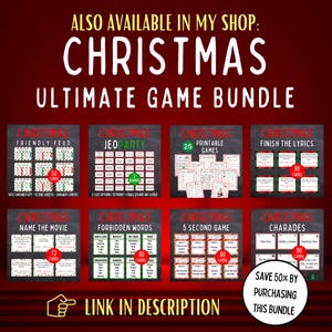 Who is Most Like Santa | Printable Christmas Game | Christmas Game for ...