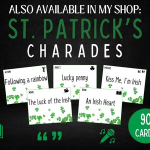Who is Most Like a Leprechaun: Printable St Patricks Day Game (PDF ...