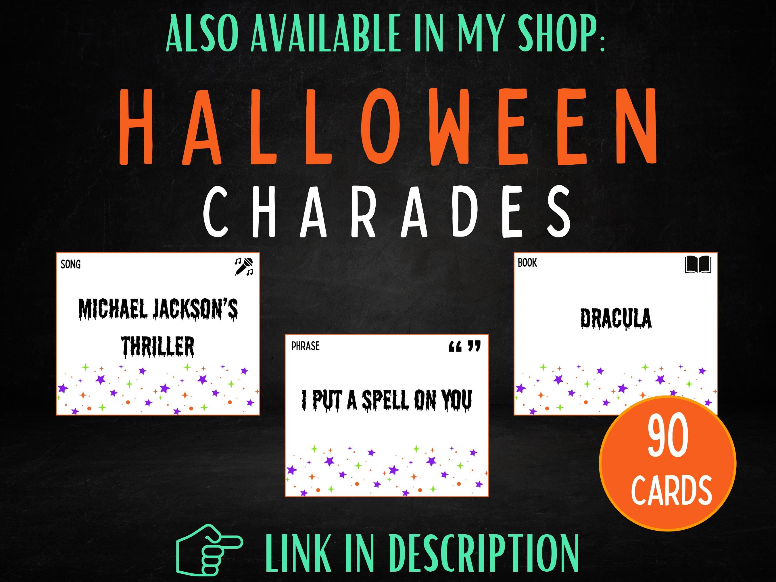 Halloween Forbidden Words: Printable Taboo Game for Kids and Adults ...