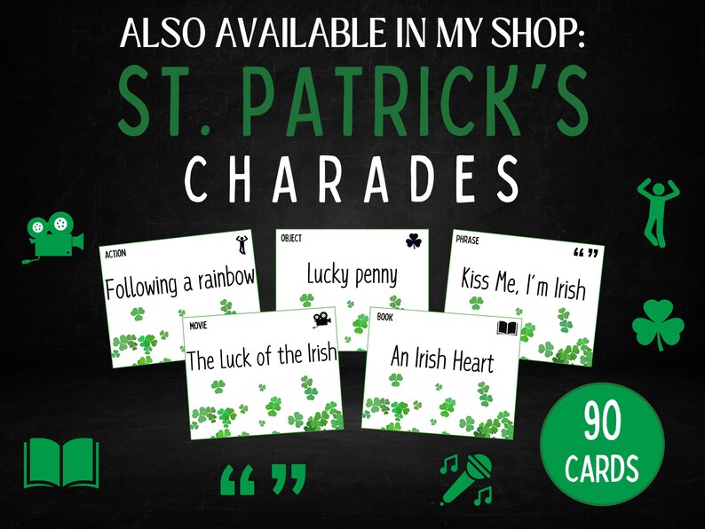 Who is Most Like a Leprechaun, Printable St Patrick's Day Game, St ...