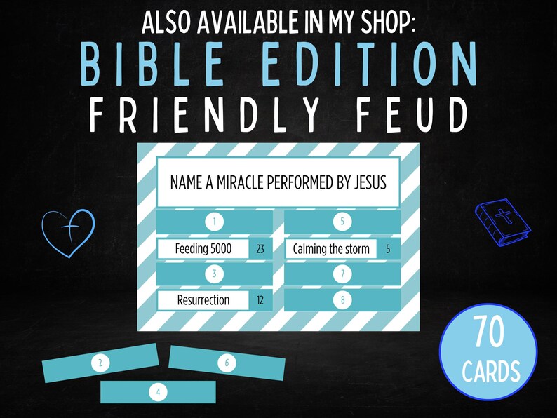 Bible Forbidden Words: Printable Taboo Game for Kids and Adults (PDF ...