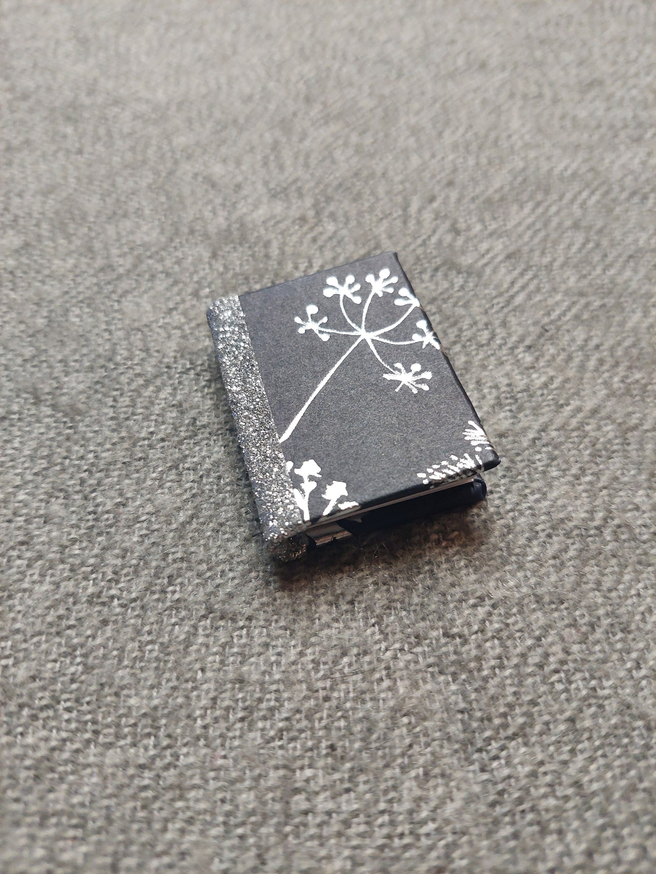 Miniature 1:6 Scale Dollhouse Books Silver - Etsy