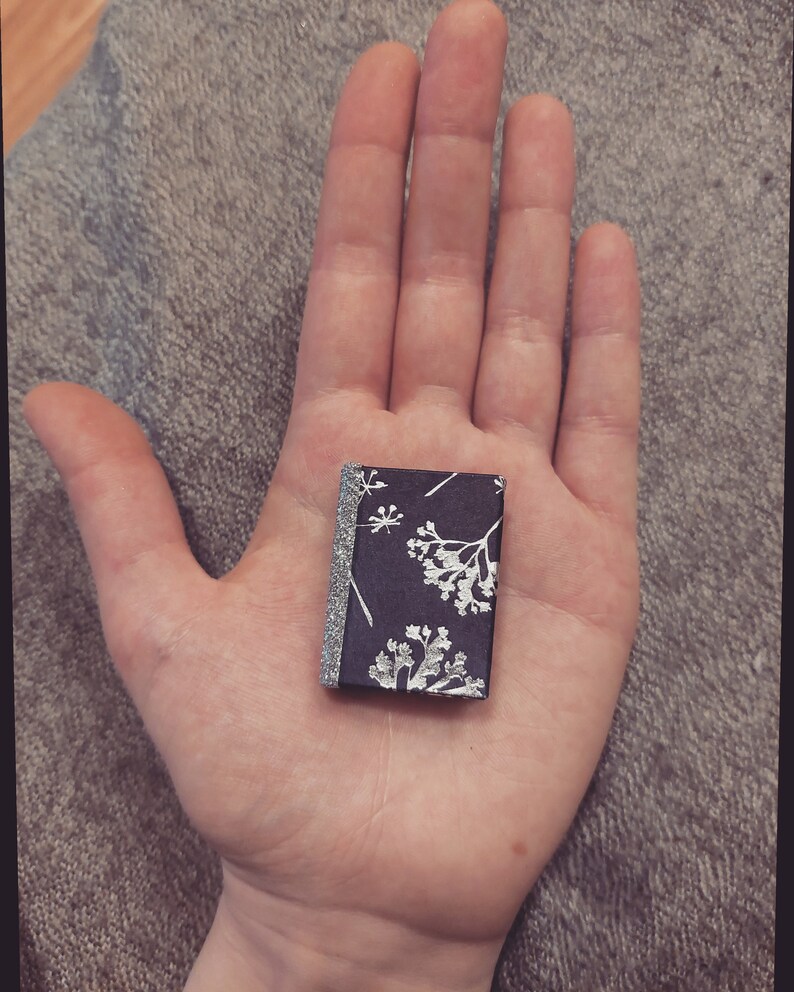 Miniature 1:6 Scale Dollhouse Books Silver - Etsy