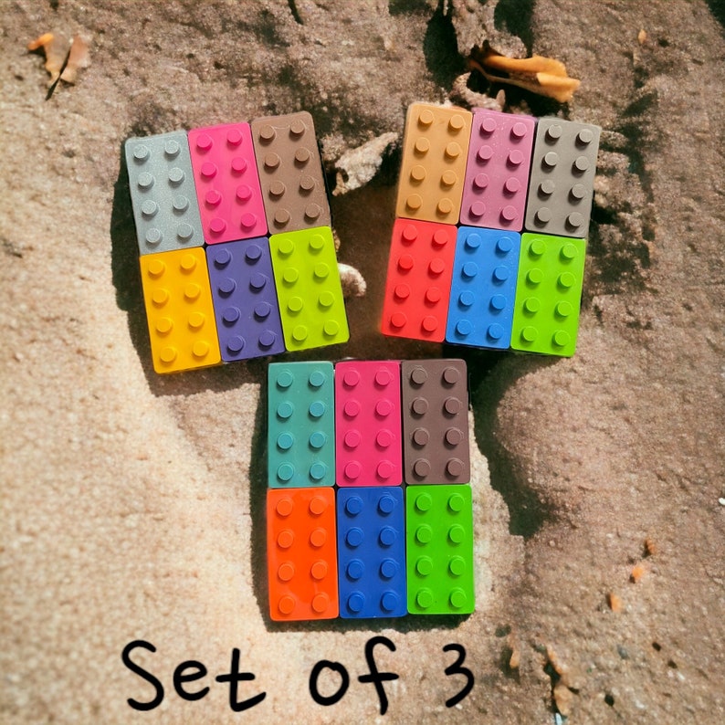 Building Blocks Crayon Set - Etsy