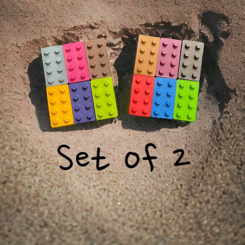 Building Blocks Crayon Set - Etsy