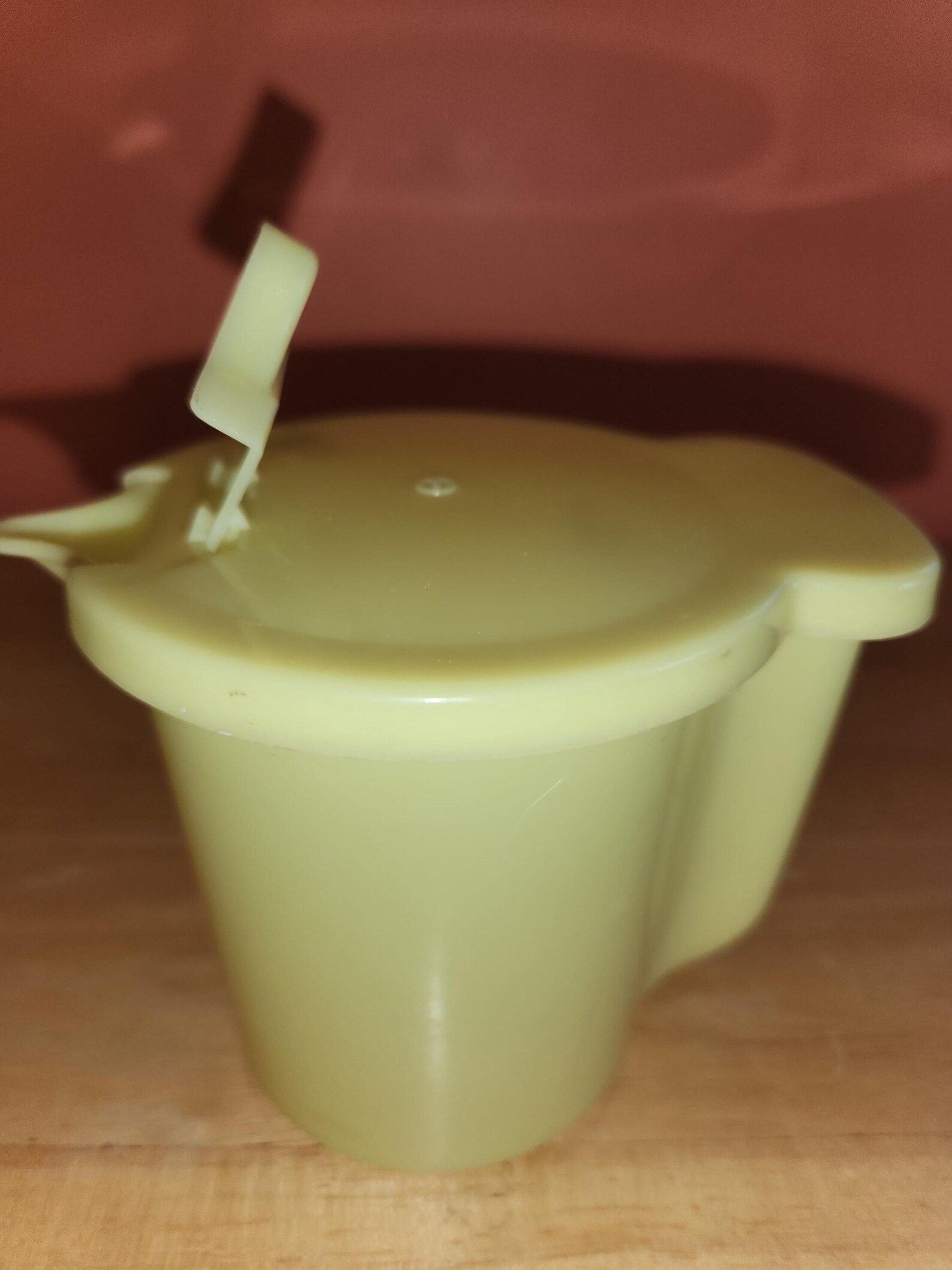 Vintage Flip Top Yellow Color Sugar and Creamer Tupperware Container ...