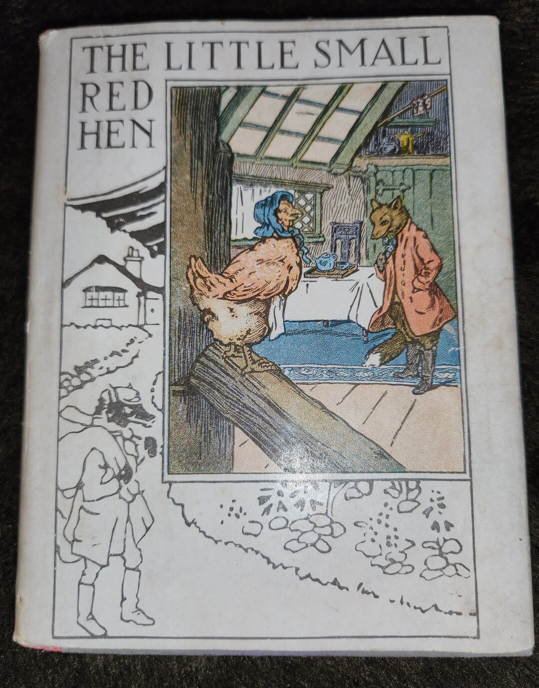 1920s? Antique Book "the Little Small Red Hen" Altemus Wee Books for ...