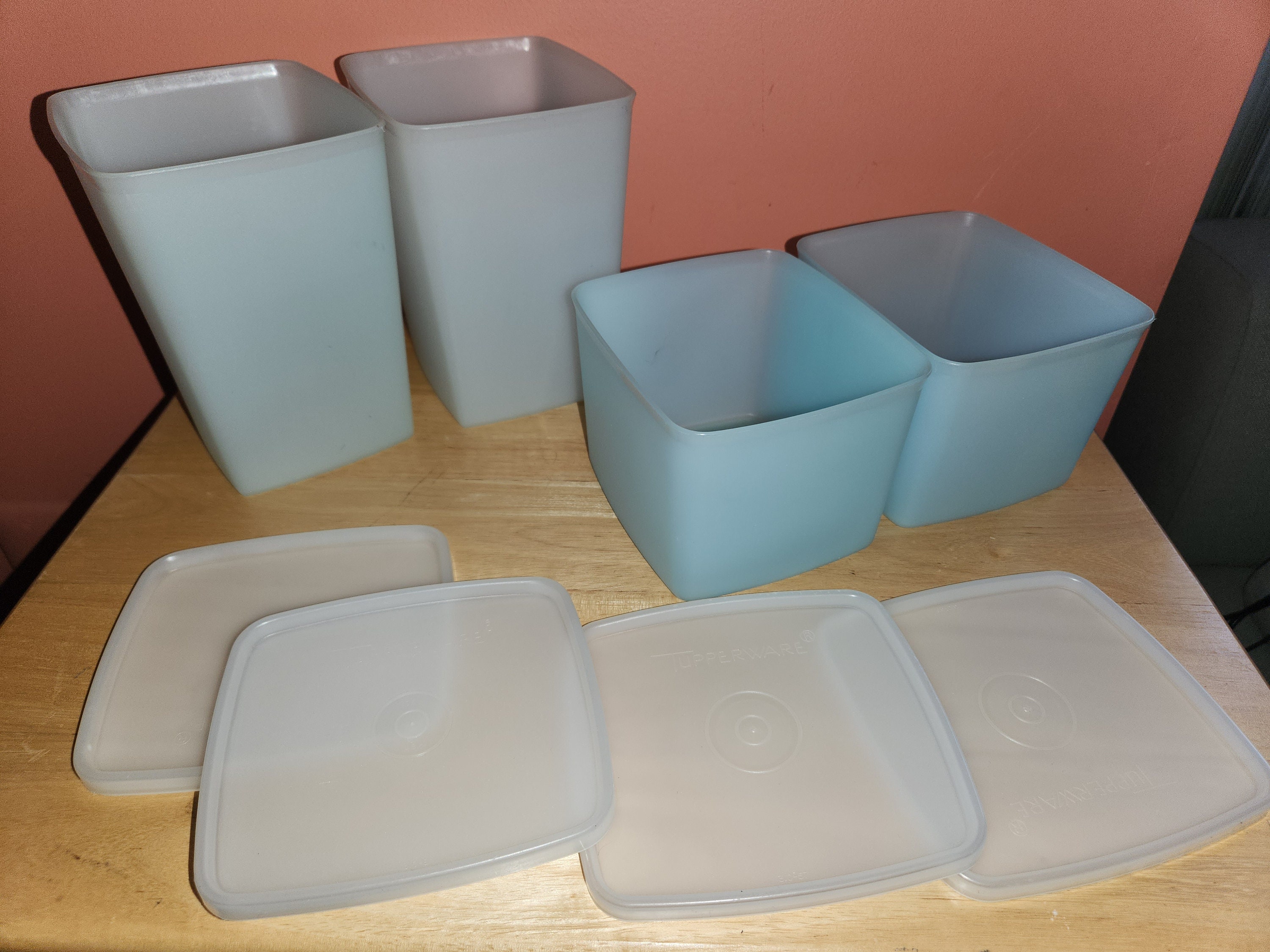 Tupperware Freezer Storage Containers (like New!) - Etsy