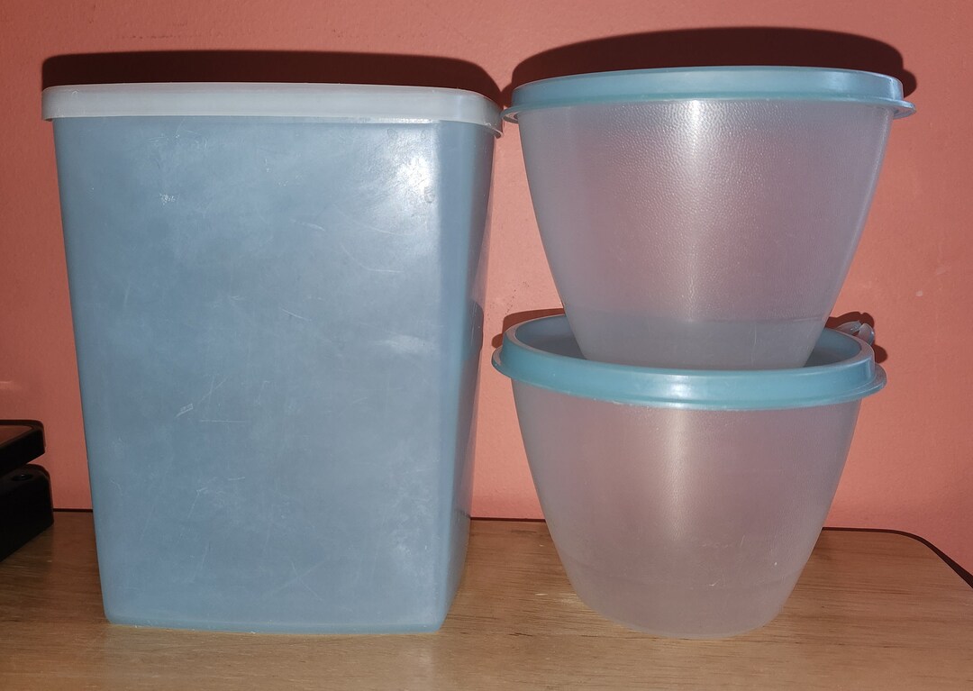 Vintage Storage Containers, Refrigerator Storage, Millionaire Line ...